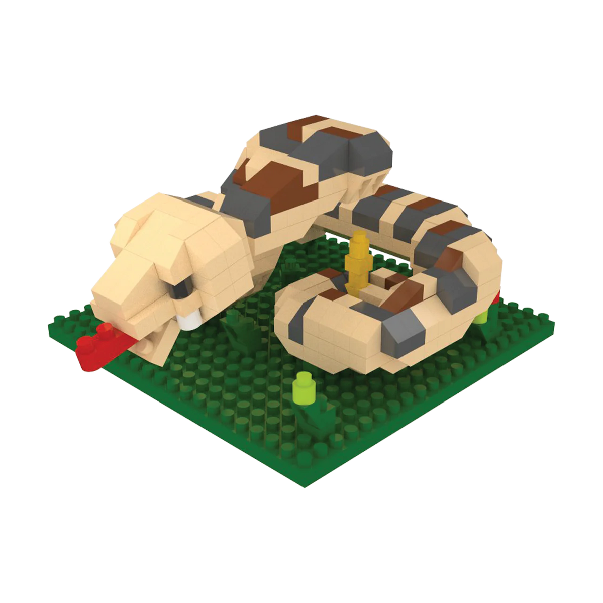 Mini Building Blocks: Diamondback Rattlesnake– Plunkett's Hallmark
