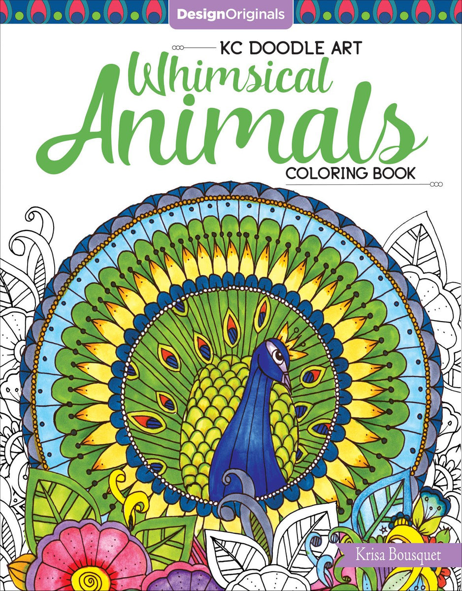 Whimsical Animals Coloring Book– Plunkett's Hallmark