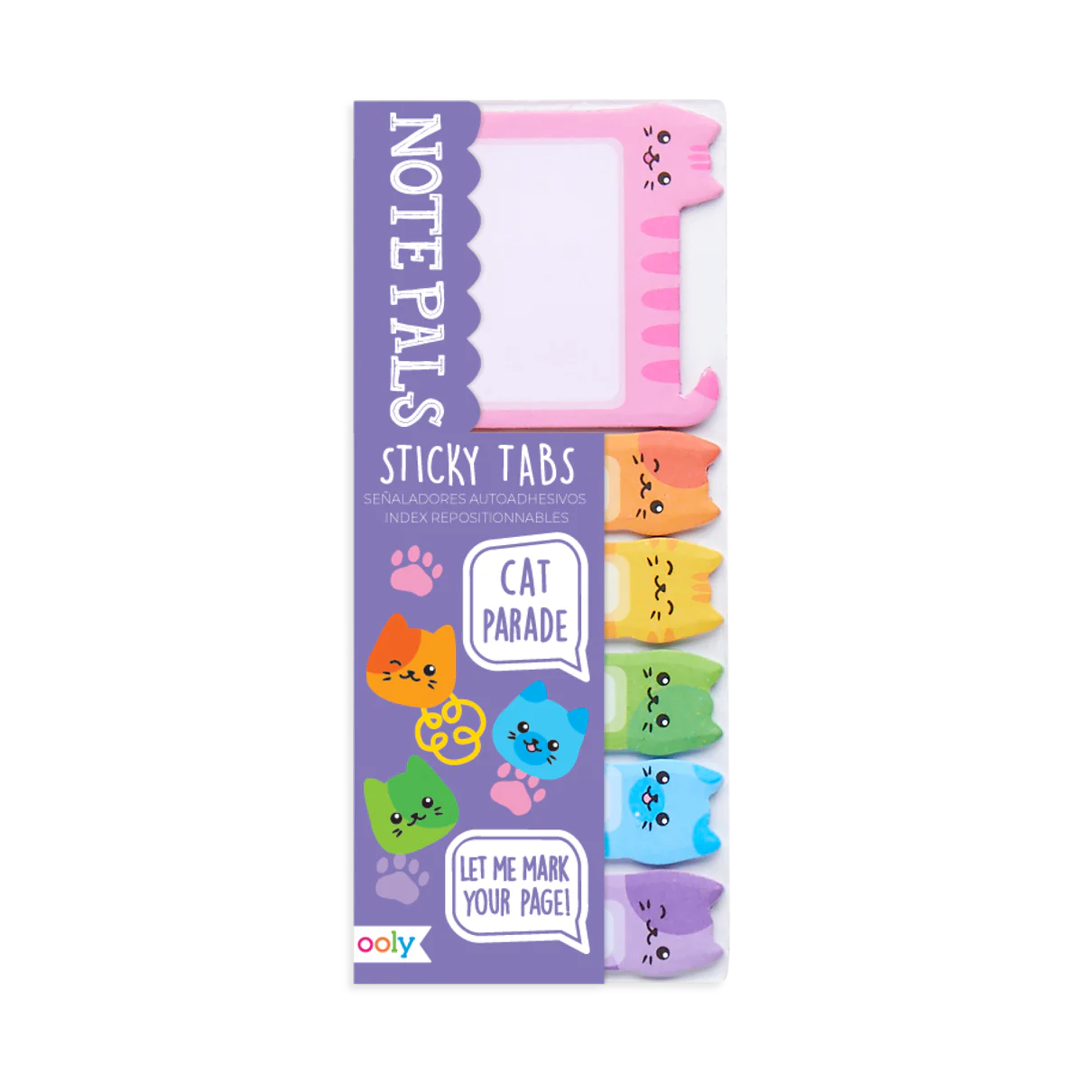 Note Pals Sticky Tabs Cat Parade– Plunkett's Hallmark