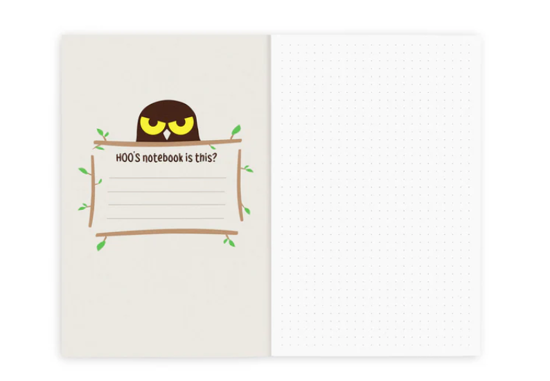 Owl Rescue Notebook– Plunkett's Hallmark