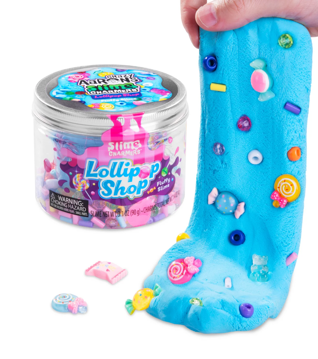 Crazy Aaron's Charmers Lollipop Shop Slime– Plunkett's Hallmark