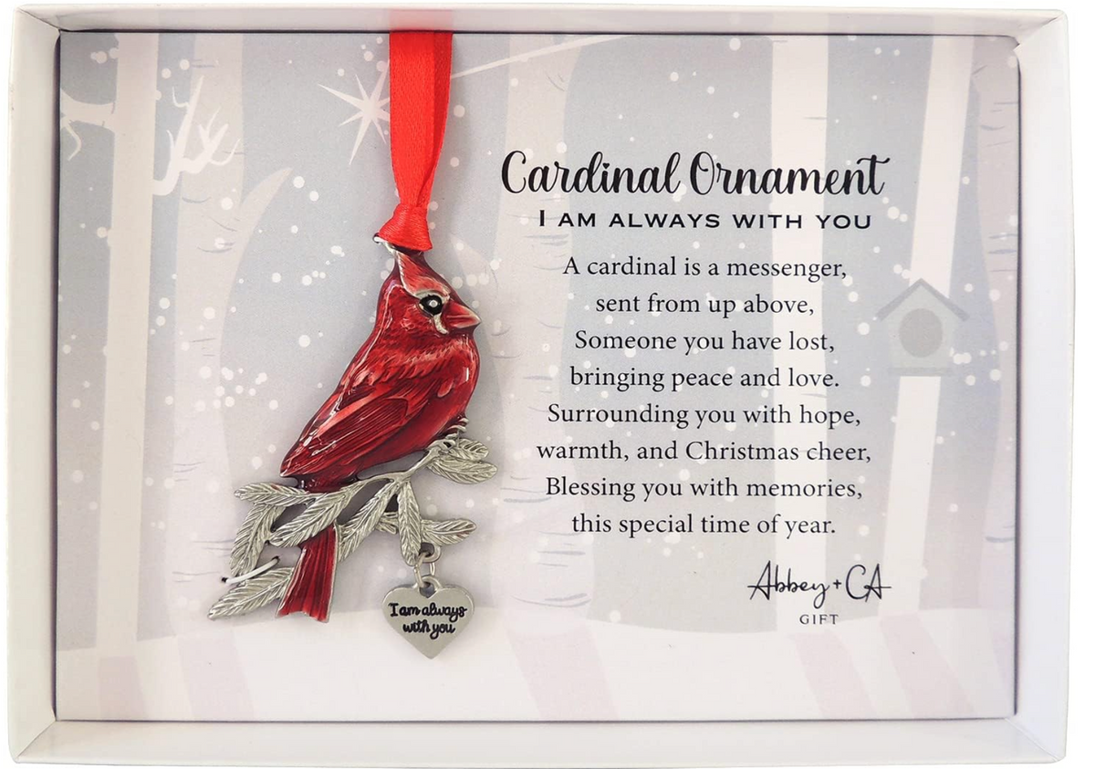 Cardinal Ornament: I am Always With You– Plunkett's Hallmark