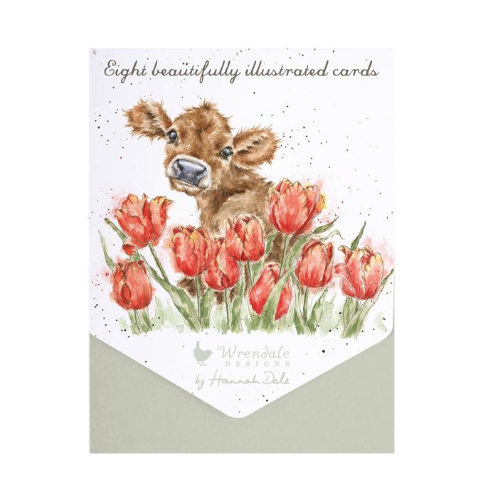 Wrendale Bessie Cow Notecards– Plunkett's Hallmark