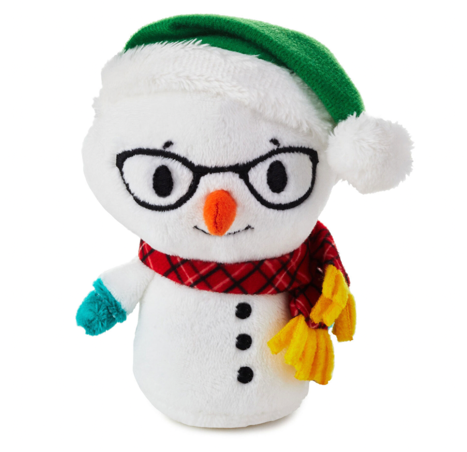 itty bittys® Snowman Talking Plush– Plunkett's Hallmark