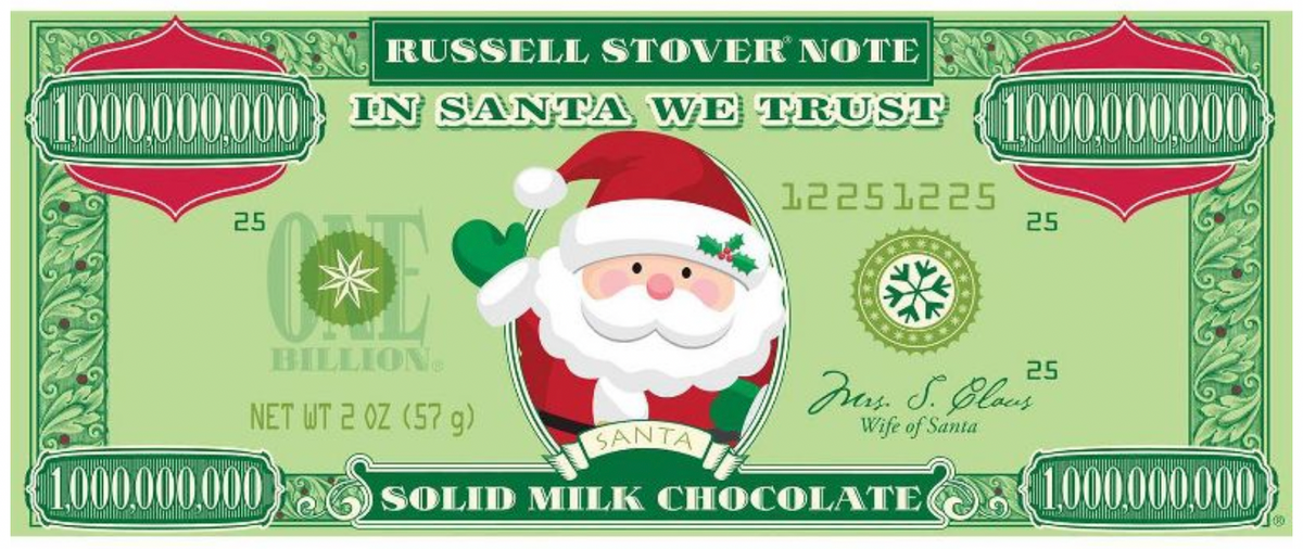 Russell Stover Santa Money Bar– Plunkett's Hallmark