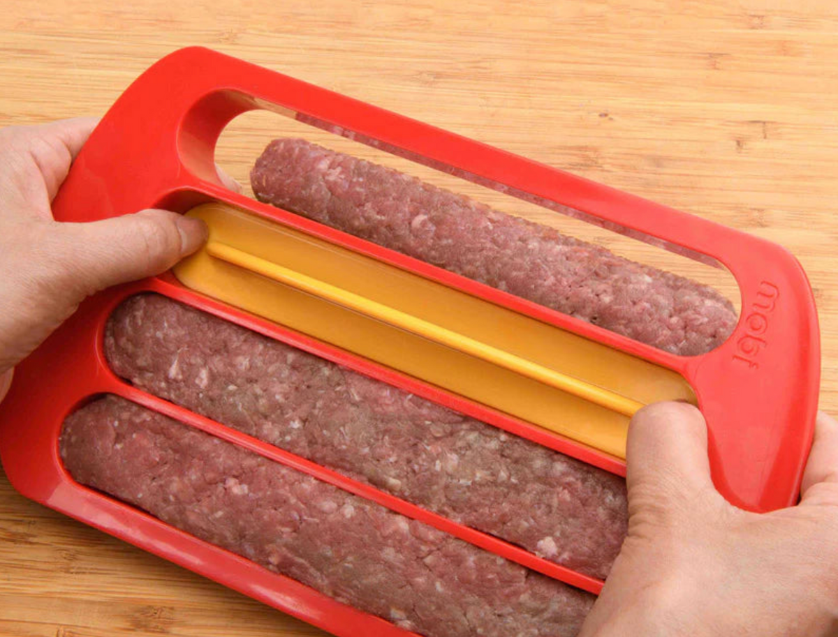 Hot Dog Shaped Burger Mold– Plunkett's Hallmark
